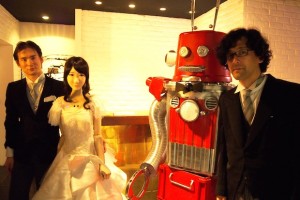 Maywa Denki’s Frois “marries” android Roborin in Japan’s first robot ...